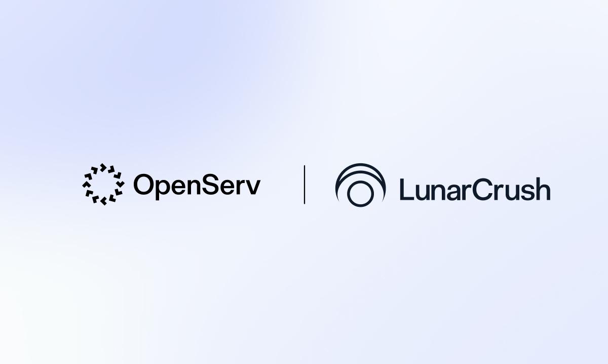 OpenServ and LunarCrush turning 50 million posts an hour into AI apps - Blockspot.io