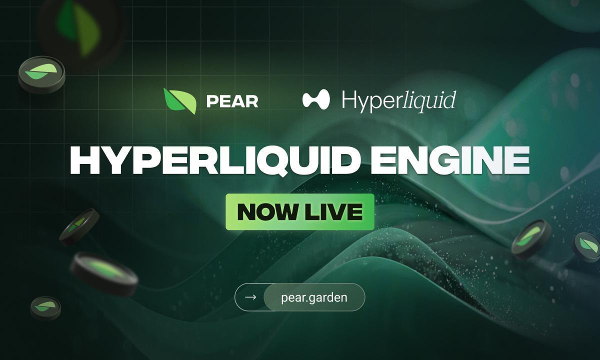 Pear Protocol gaat live met Hyperliquid-integratie en kondigt strategische ronde van $4,1 ...
