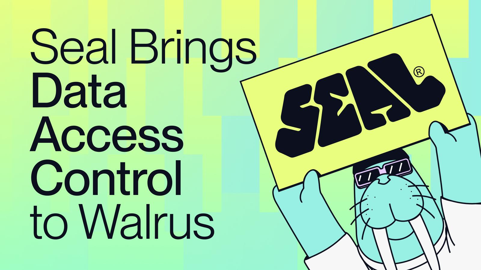 With Seal, Walrus Becomes the First Decentralized Data Platform with ...