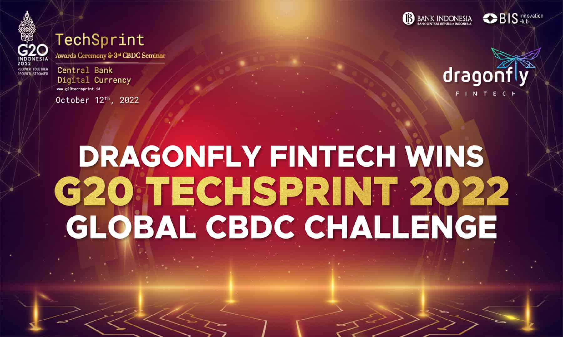 Dragonfly Fintech Wins G20 TechSprint CBDC Challenge - Blockspot.io