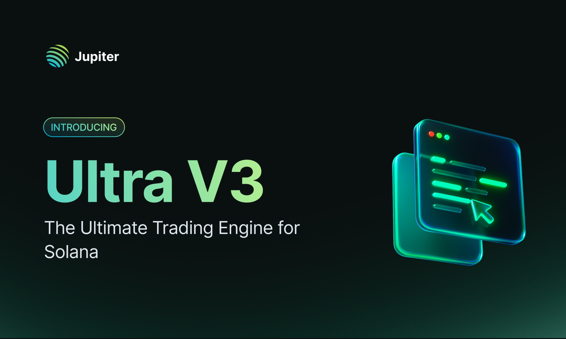 Jupiter Launches Ultra V3: Trading Engine for Solana