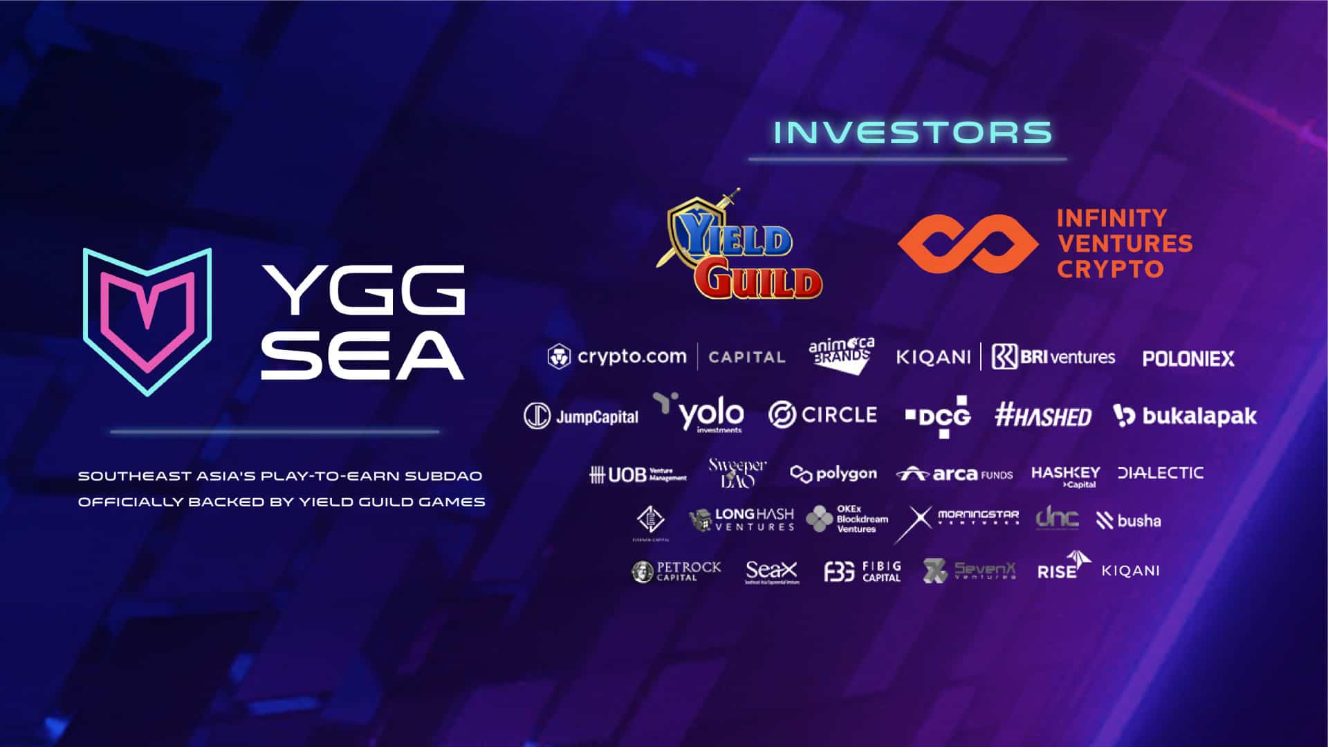 YGG SEA Secures $15 Million from Marquee Investors to Boost Play-to-Earn Gaming in Southeast ...