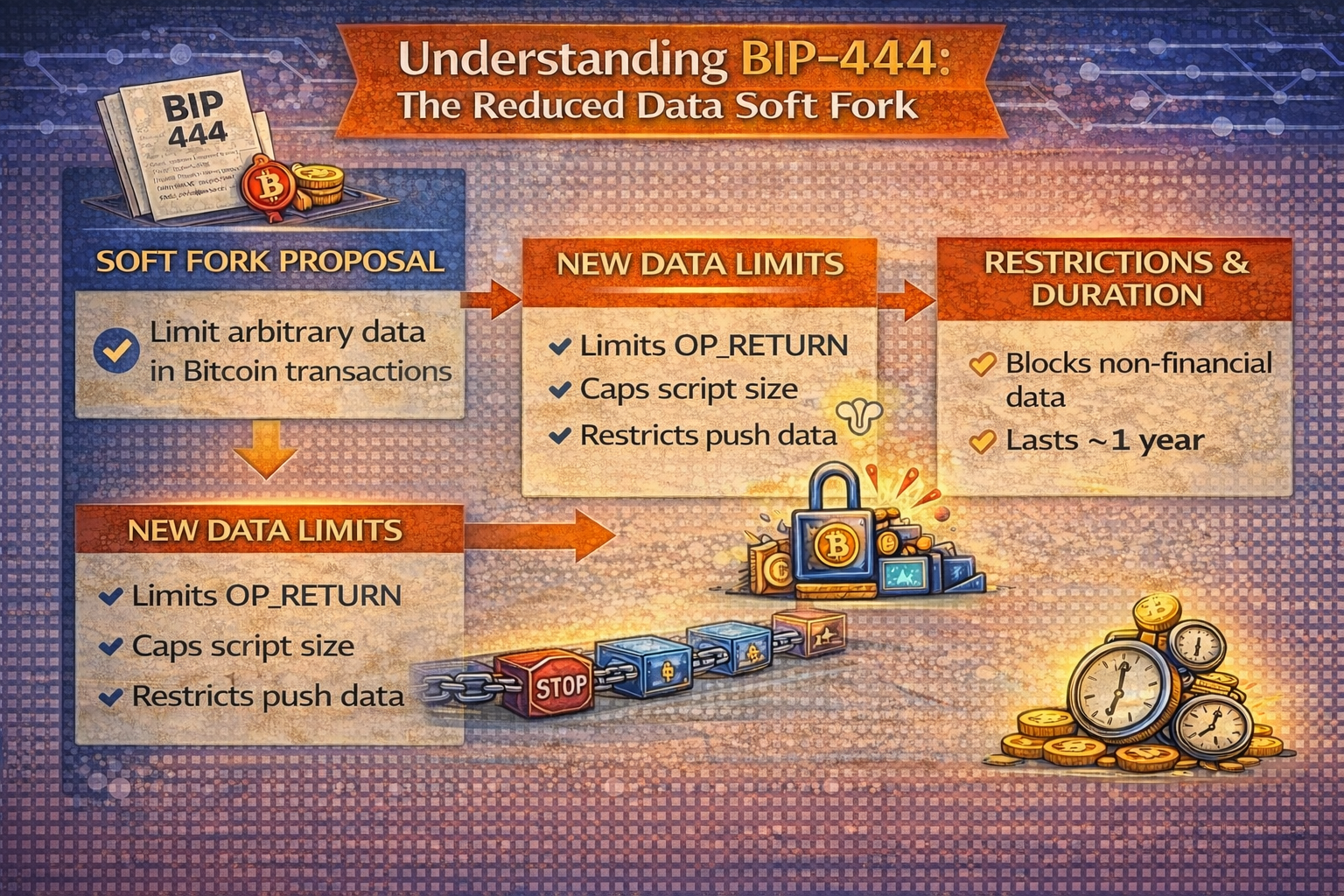 What is BIP‑444? Controversy and Debate in Bitcoin's Future